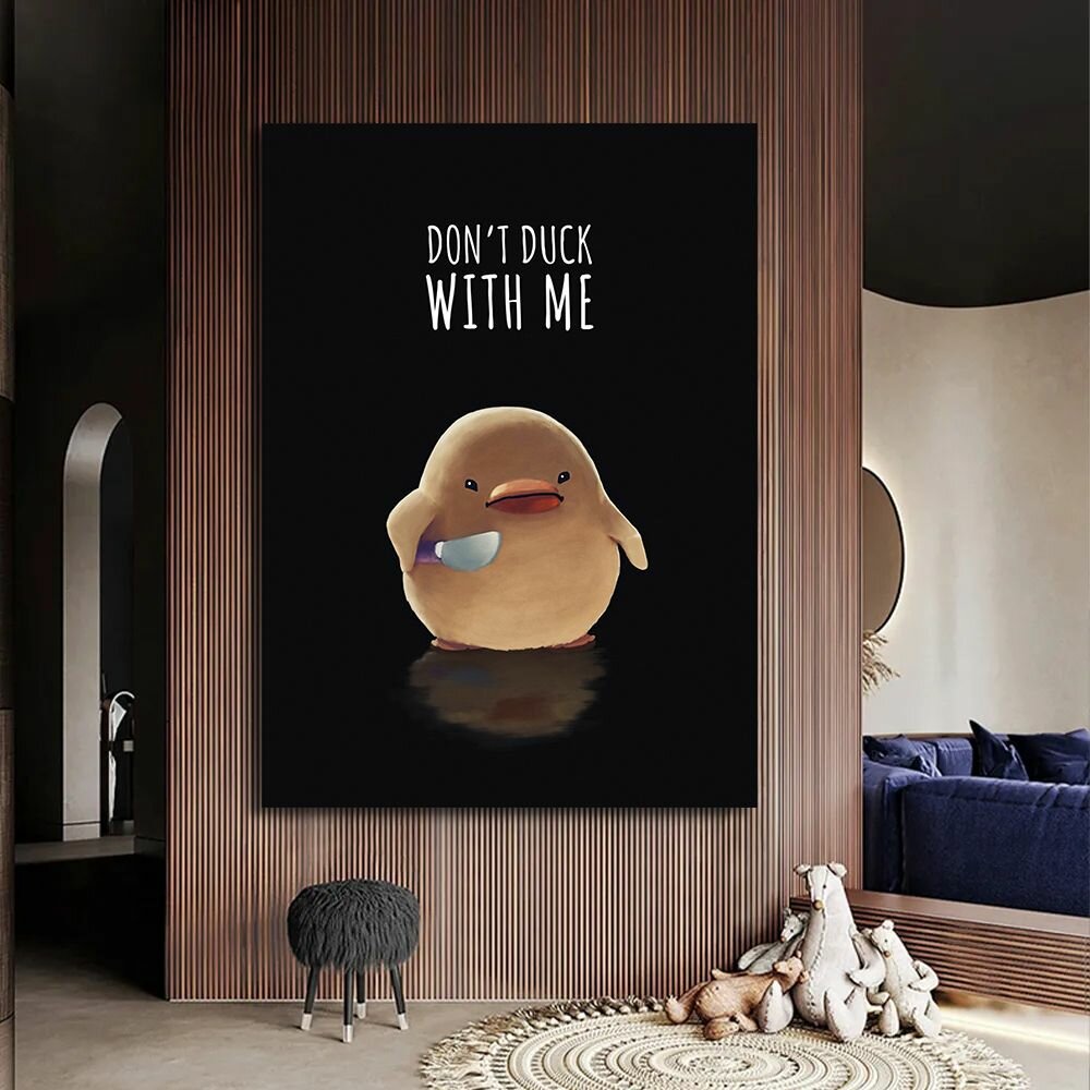 Картины на стену для интерьера, картина гусь, 20х30 см.