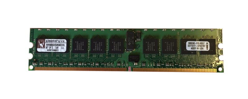 Оперативная память Kingston 2GB (2x1GB) PC2-3200R ECC Reg KVR400D2S4R3K2/2G