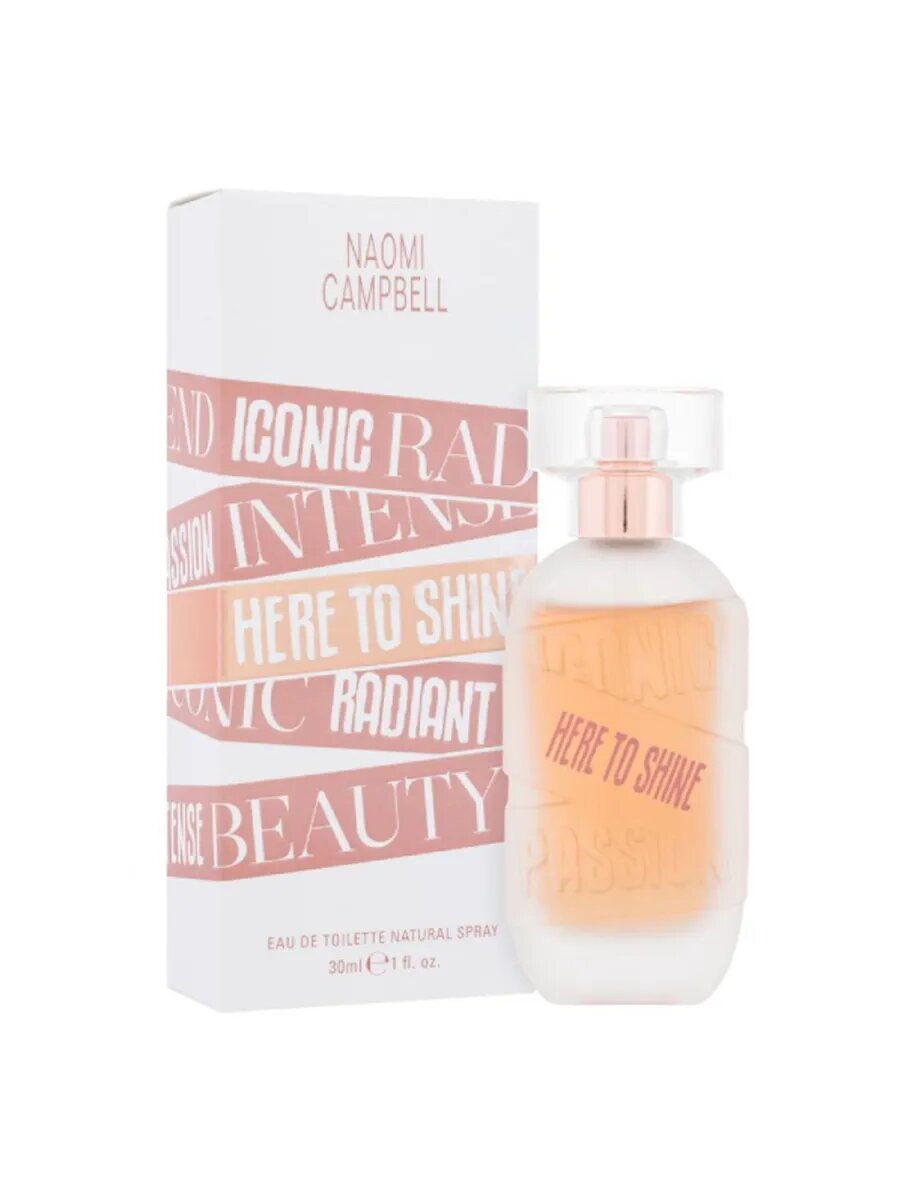 Naomi Campbell Туалетная вода Here To Shine женская, 30