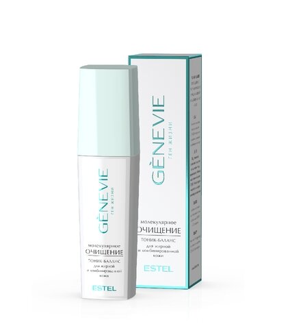 Набор ESTEL Genevie, для жирной и комбинированной кожи, гель для умывания, тоник-баланс