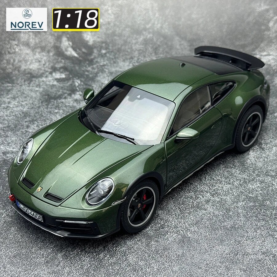 NOREV 1:18 Porsche 911 Dakar, темно-зеленый