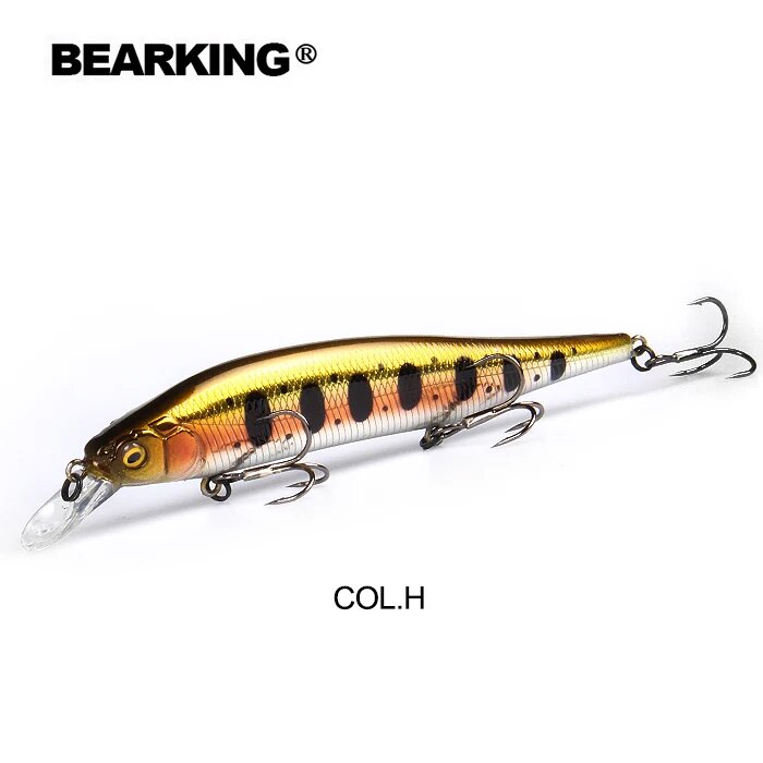 Жесткая рыболовная приманка Bearking Гольян 11,5 см 15 г H