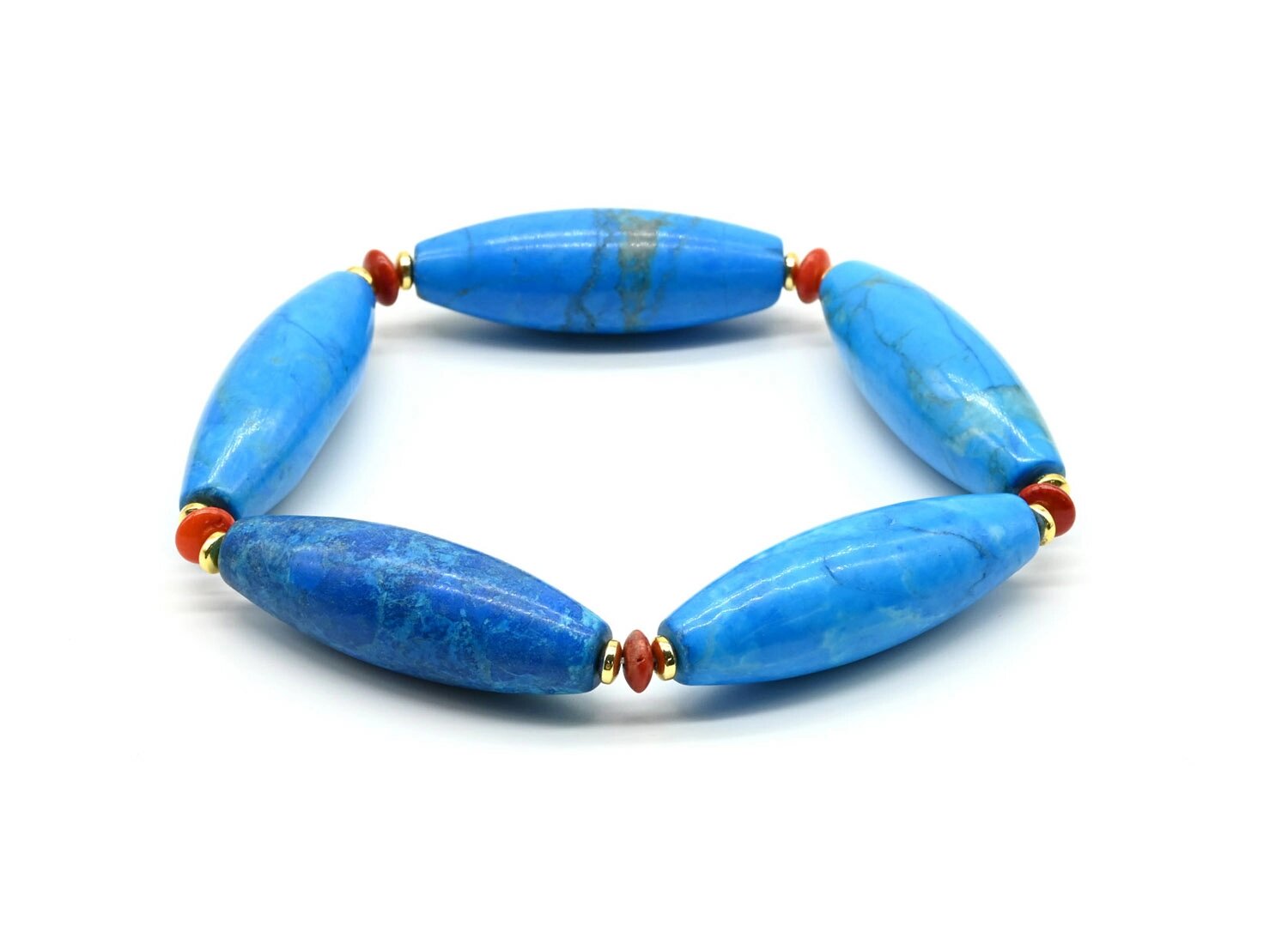 Браслет, бирюза