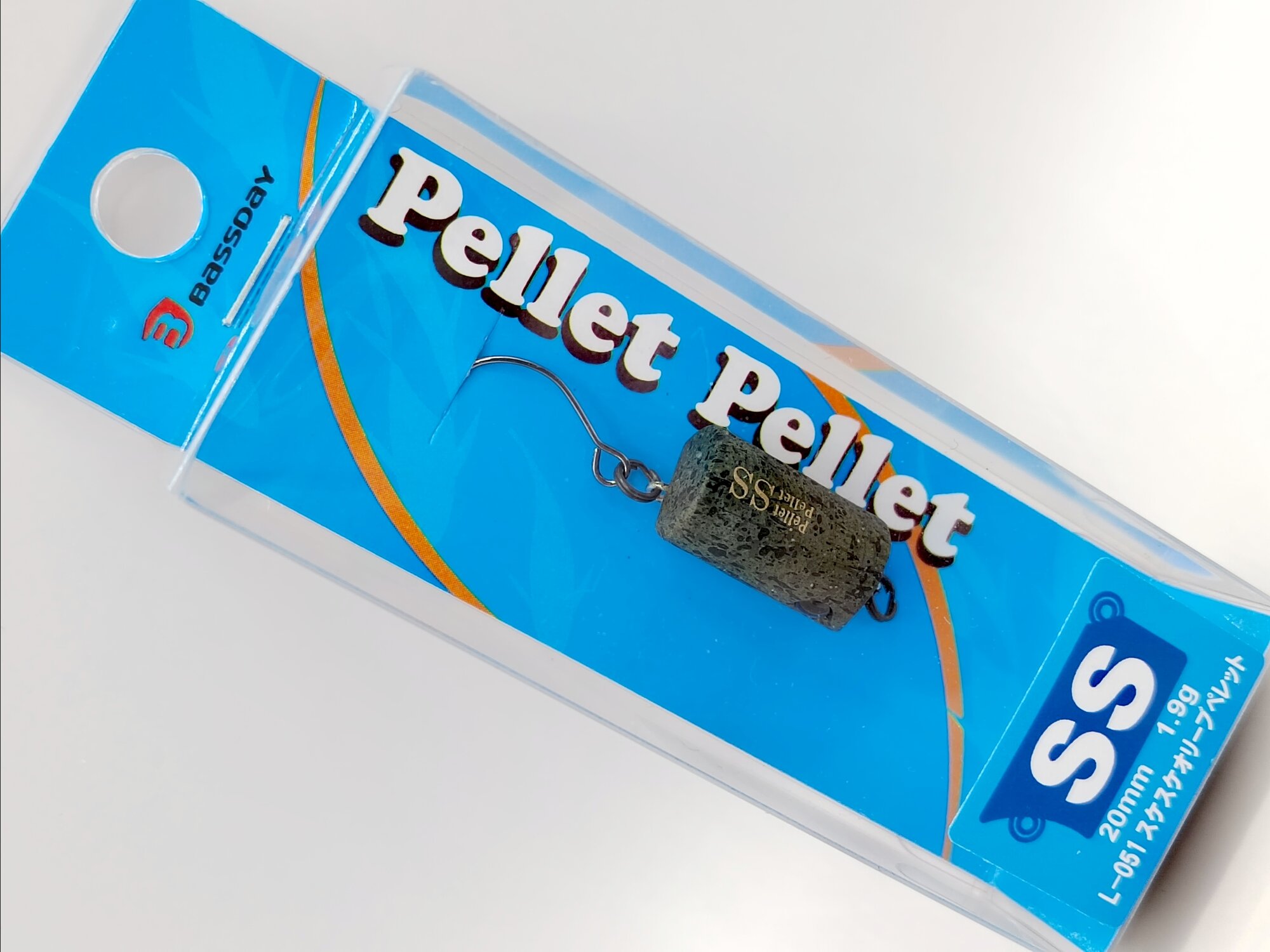 Воблер BASSDAY PELLET PELLET SS ( 20мм, 1.9гр, медленно тонущий ) - #L-051