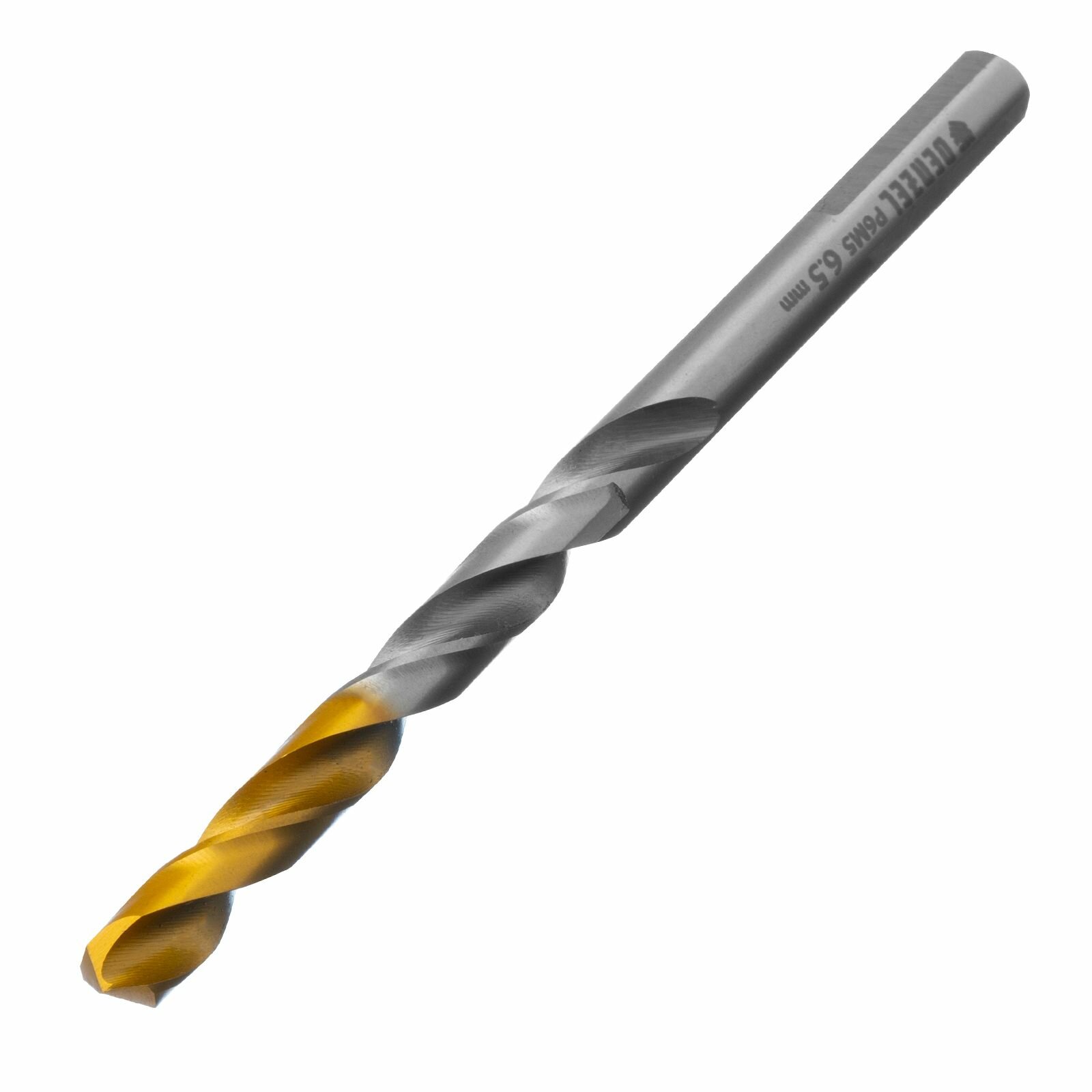 Сверло спиральное по металлу 6, 5 x 100 мм, Р6М5 718236 DENZEL