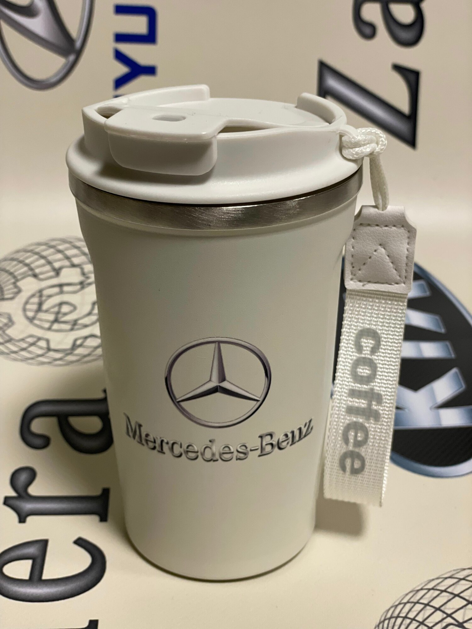 Термокружка автомобильная Mercedes 380 мл