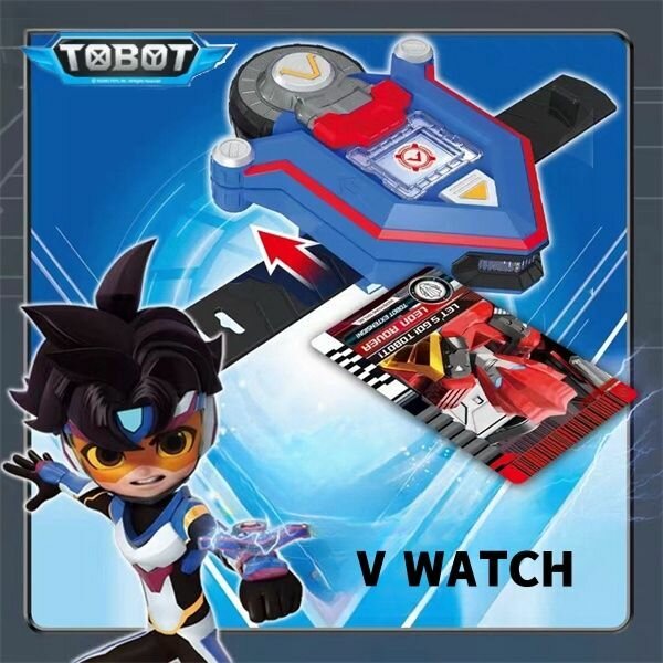 Робот Трансформер Тобот, ДГ сержант джастис Детективы , циклонный ястреб, Young Toys, Подарки на день рождения, Watch Игрушки для мальчиков, TMX0820-F