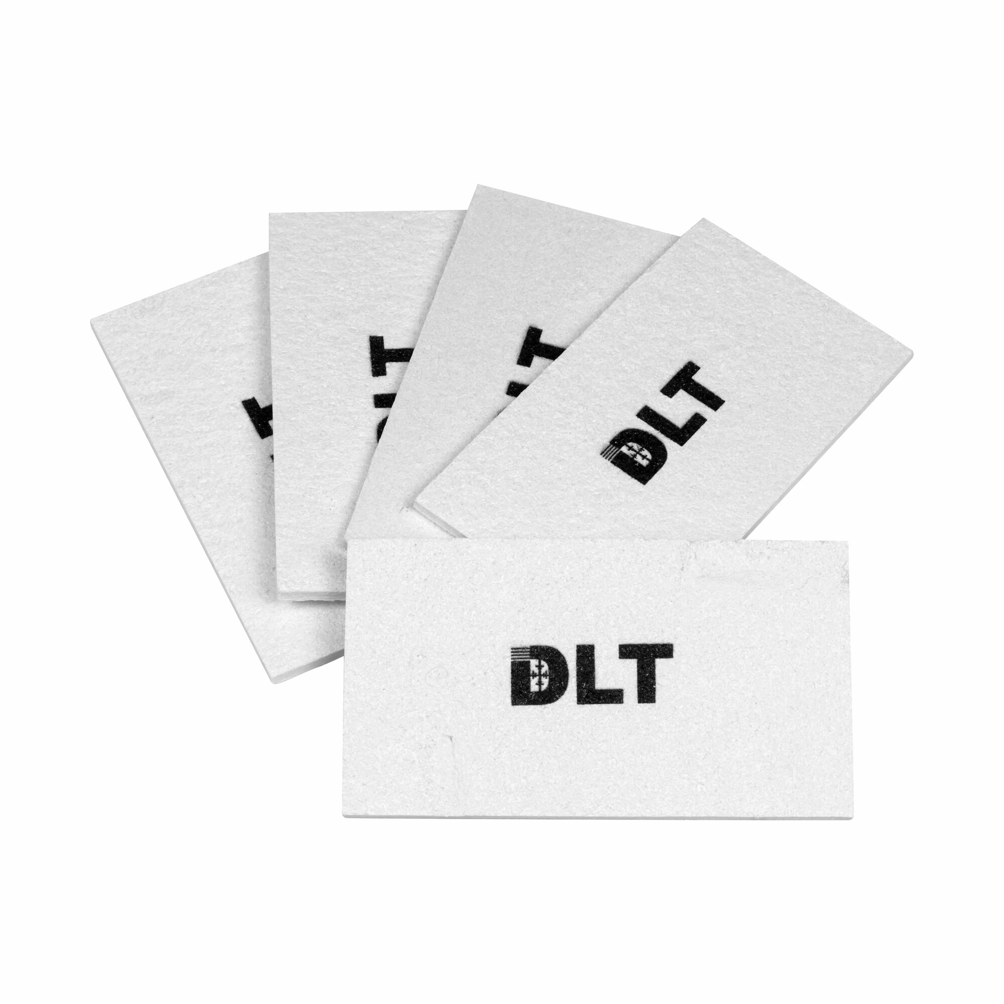 Набор целлюлозных губок для затирки DLT, 5 штук, белые