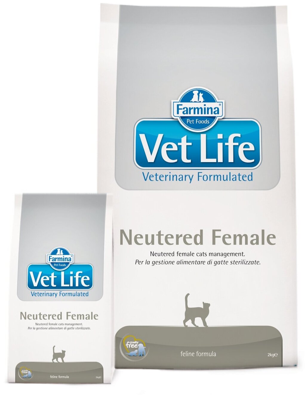 Корм для стерилизованных кошек Farmina Vet Life Female, 2 кг