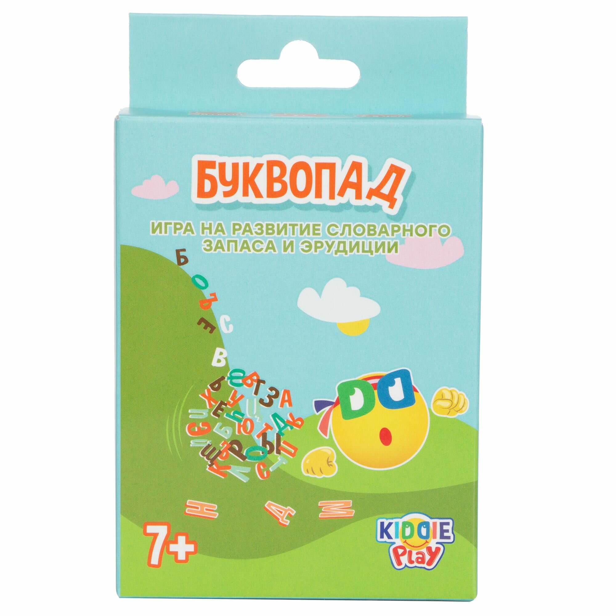 Kiddie Play Настольная игра Буквопад 21007 с 6 лет