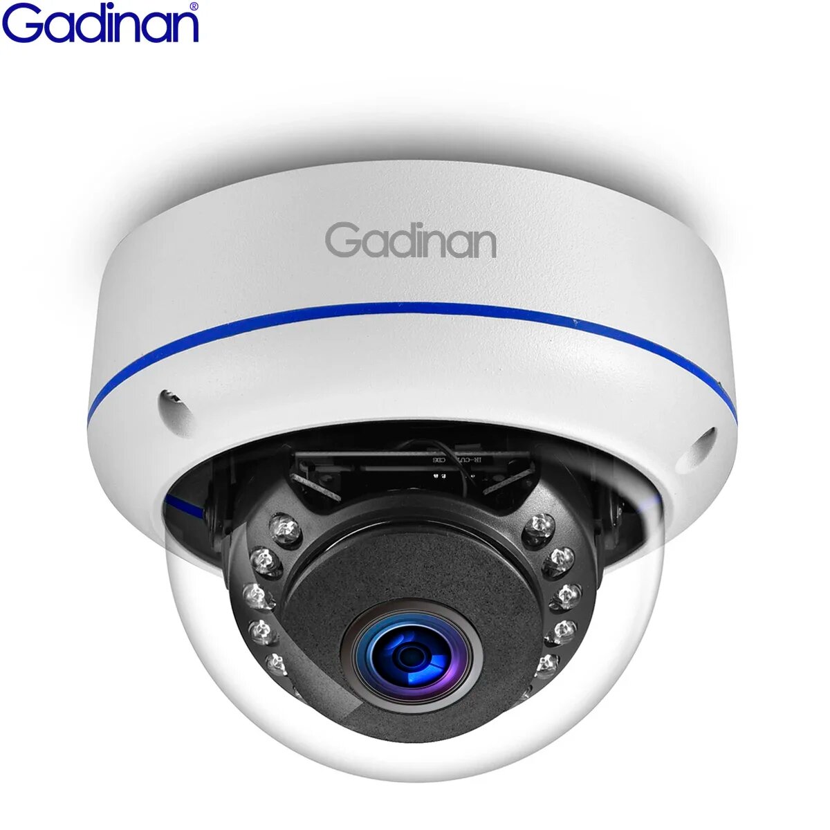 Gadinan купольная IP-камера 8MP 2.8mm, DC 12V NO POE 3MP