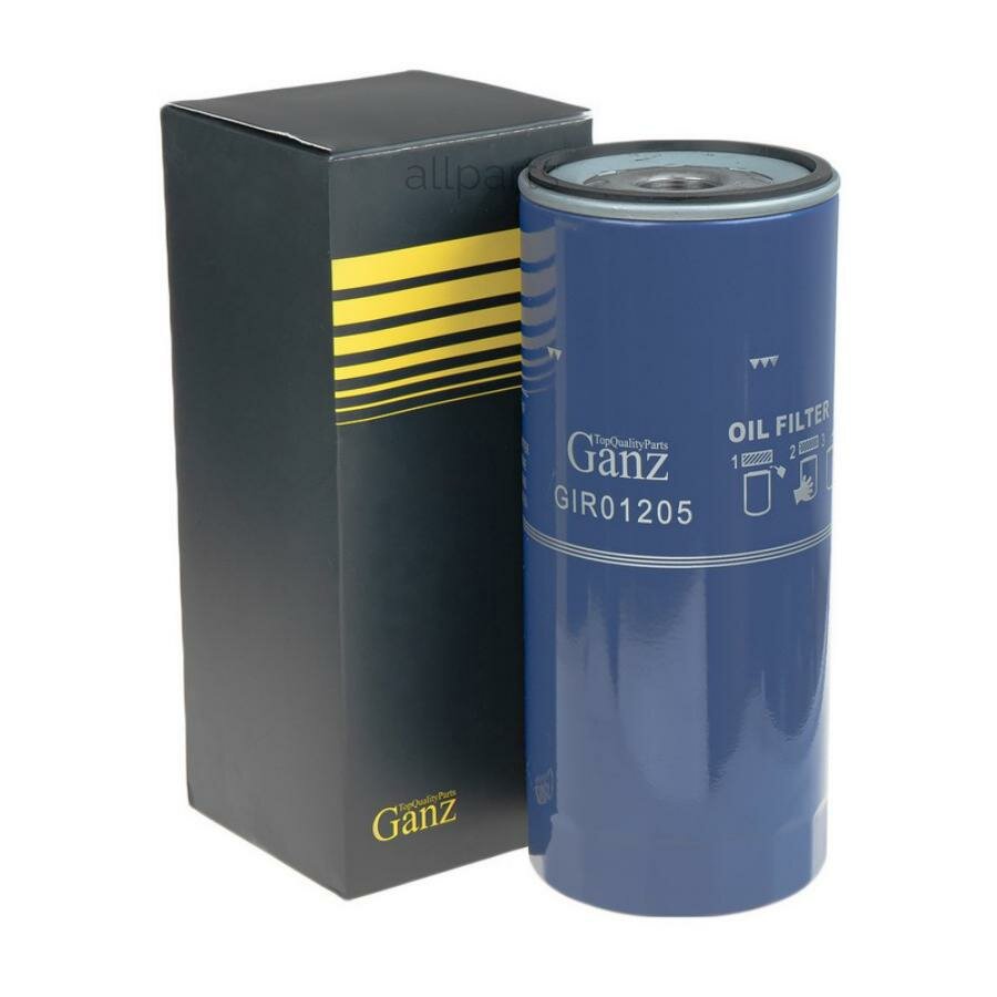 GANZ GIR01205 Фильтр масляный для Truck, МАЗ, урал, газон NEXT (дв. ЯМЗ-5344) GANZ GIR01205