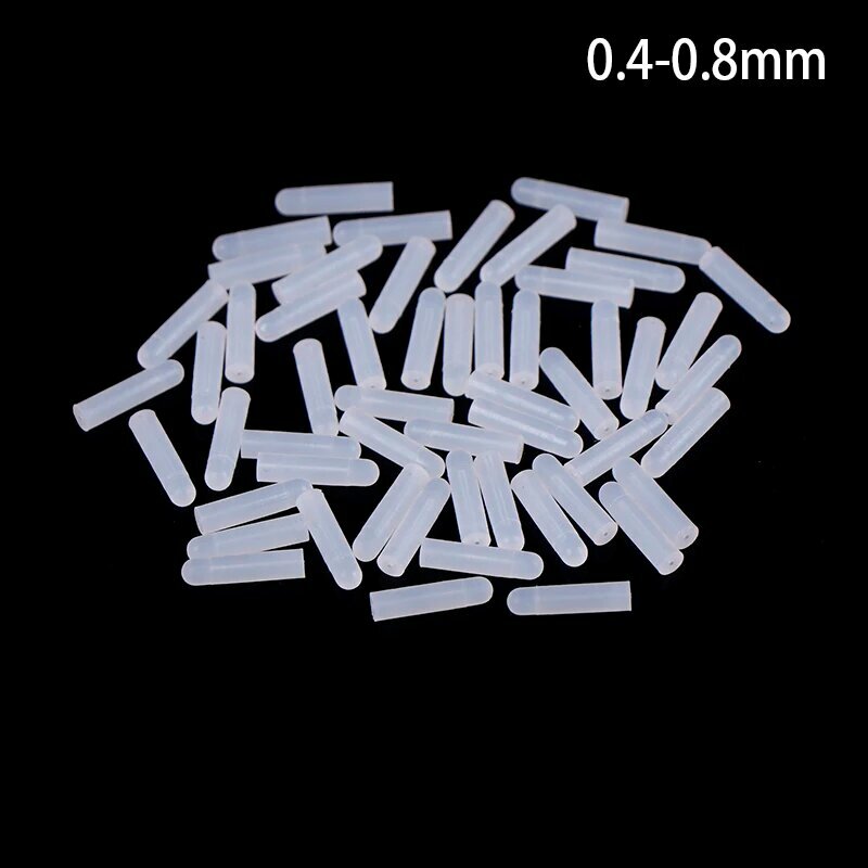 Защитный чехол для иглы для дозирования 50 шт, силиконовый защитный чехол для иглы, электронные аксессуары, силиконовая крышка для шприца с иглой