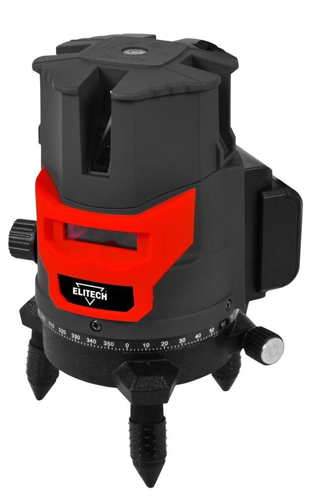 Нивелир лазерный Elitech ПЛ 10-4В-ЗЕЛ