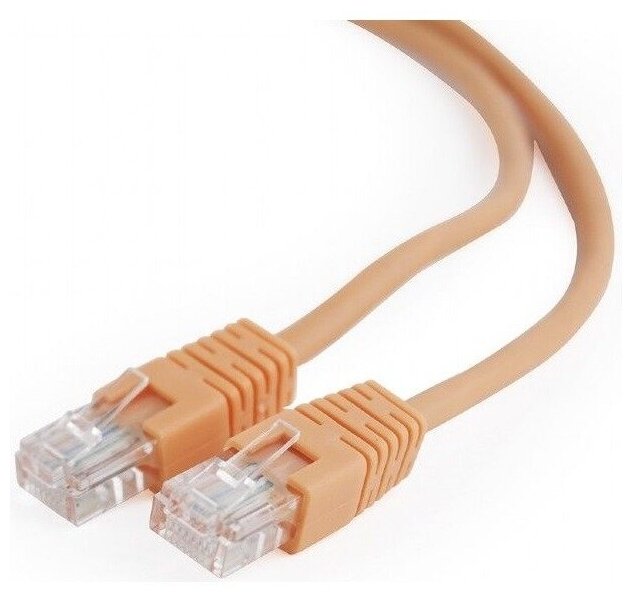 Кабель патч-корд Cablexpert UTP PP12-1M/O, CAT5e, RJ-45, длина 1 м, оранжевый