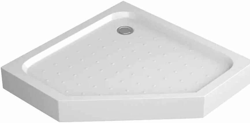 Душевой поддон Niagara Eco NG-P9090-14D 89,5x89,5 см, пластиковый, пятиугольный, белый