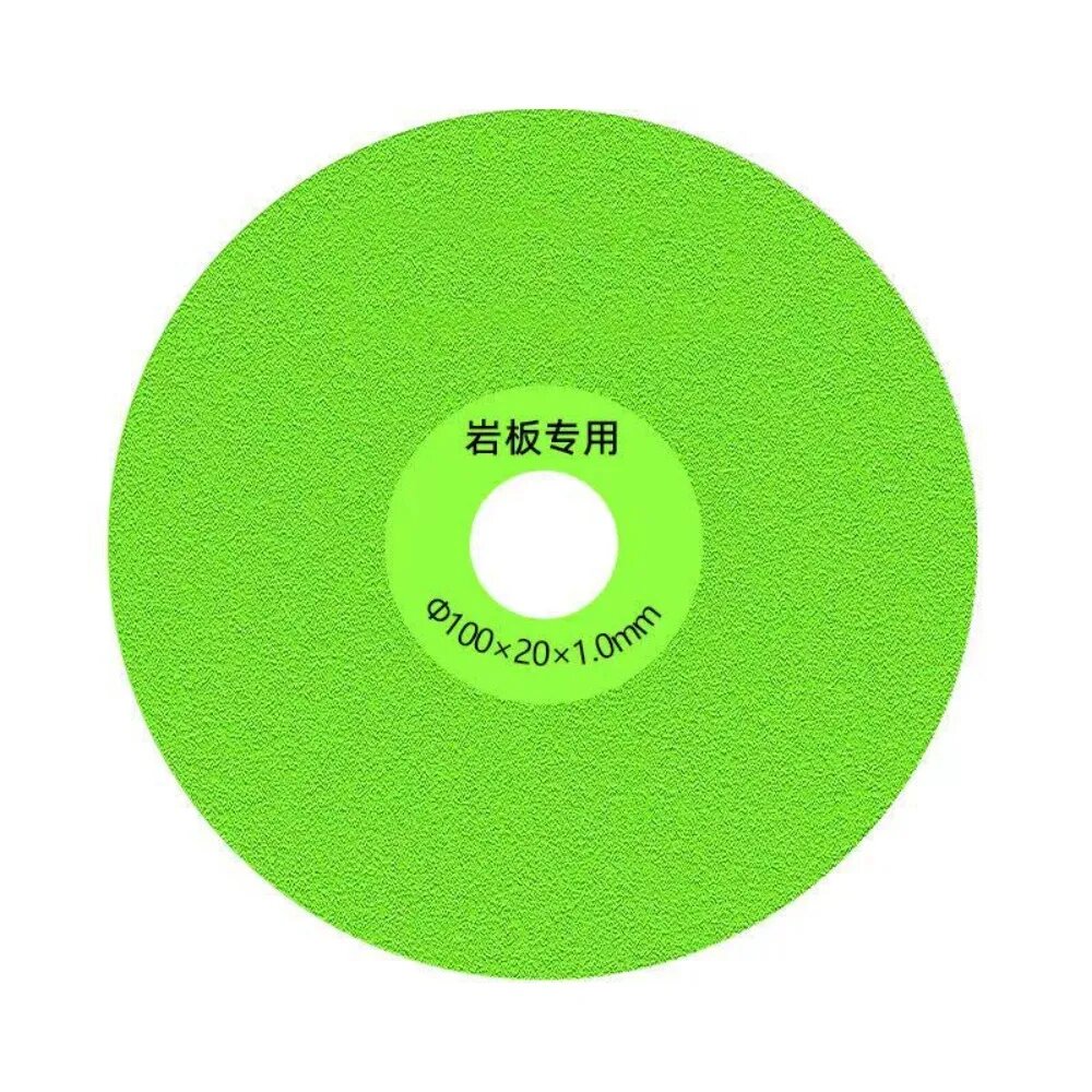 Портативный отрезной диск для стекла, круглый стальной полировальный режущий диск, диаметр 100 мм, угловая шлифовальная машина, режущий диск для керамического мрамора