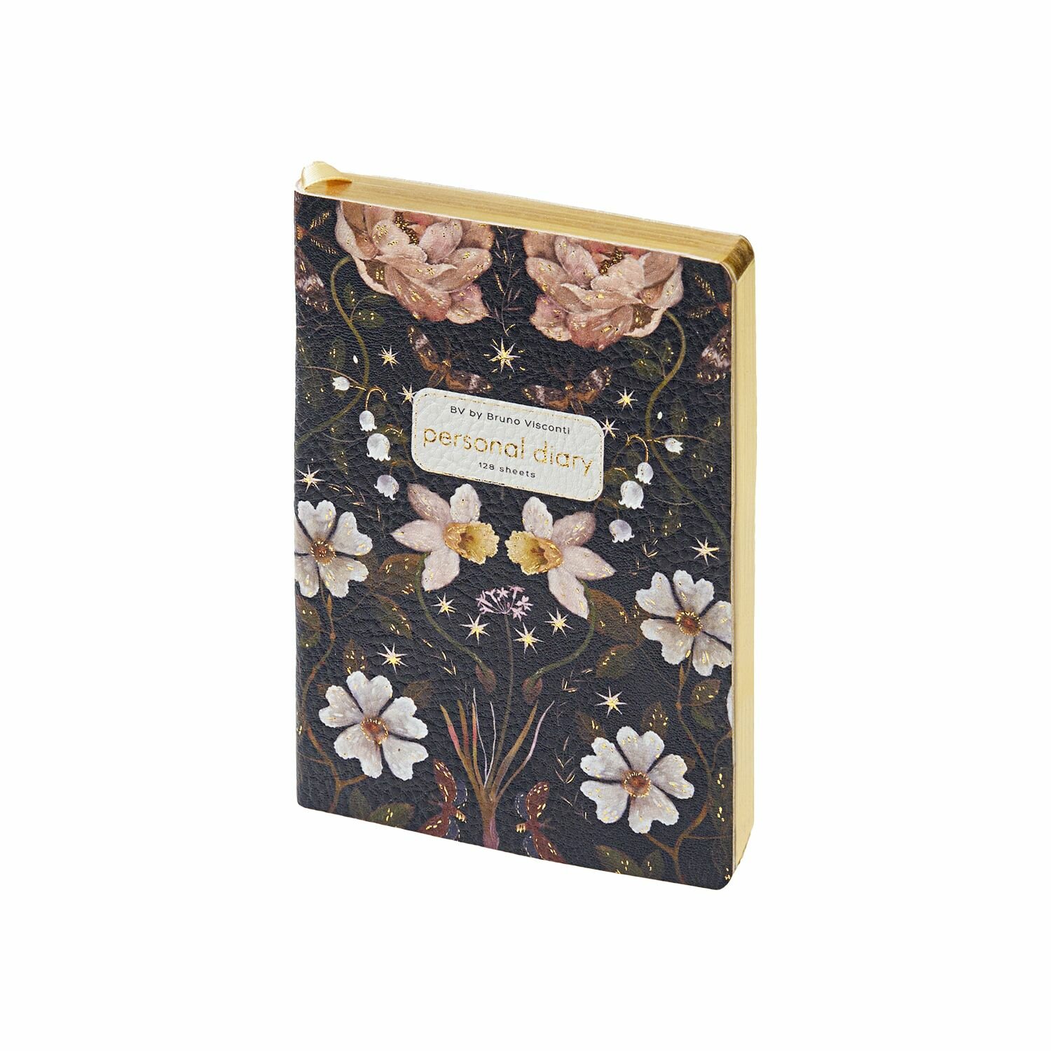 Ежедневник BrunoVisconti А6 "Night Garden" недатированный, 256 страниц