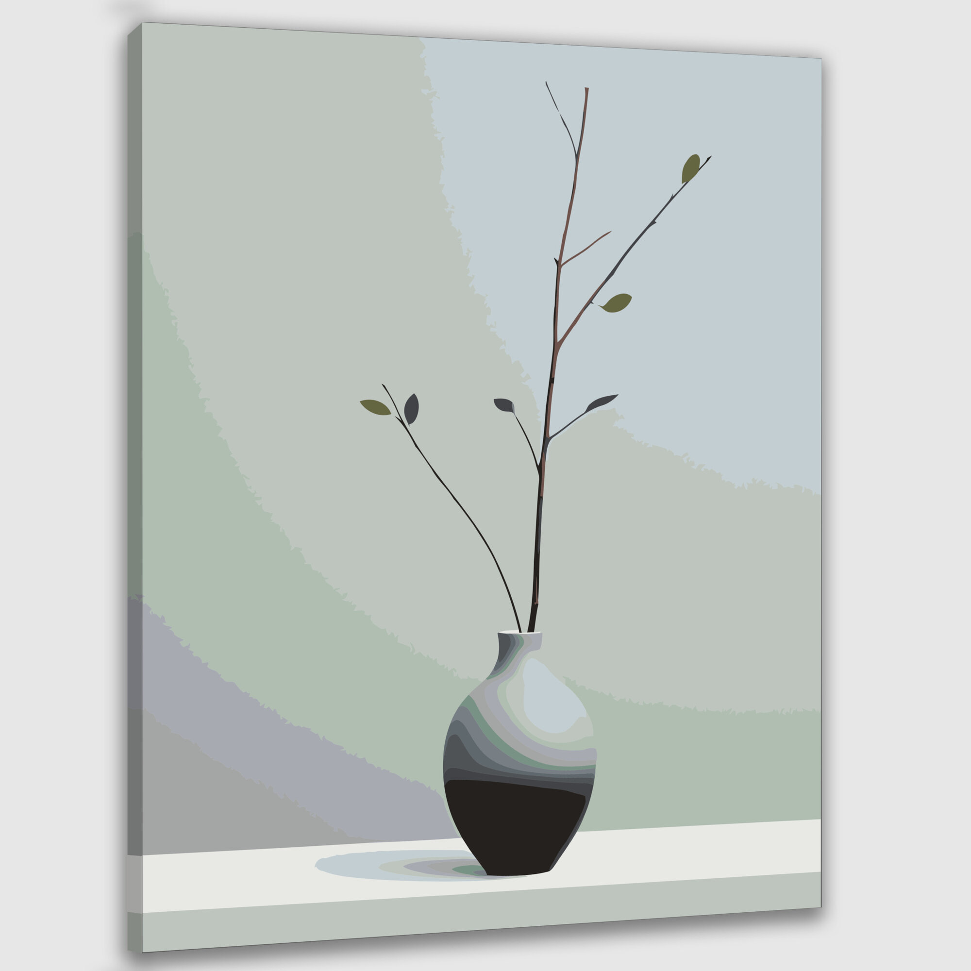 Картина по номерам 40x50 см, минимализм, цифровое искусство, один объект, простой фон, функциональность, простота