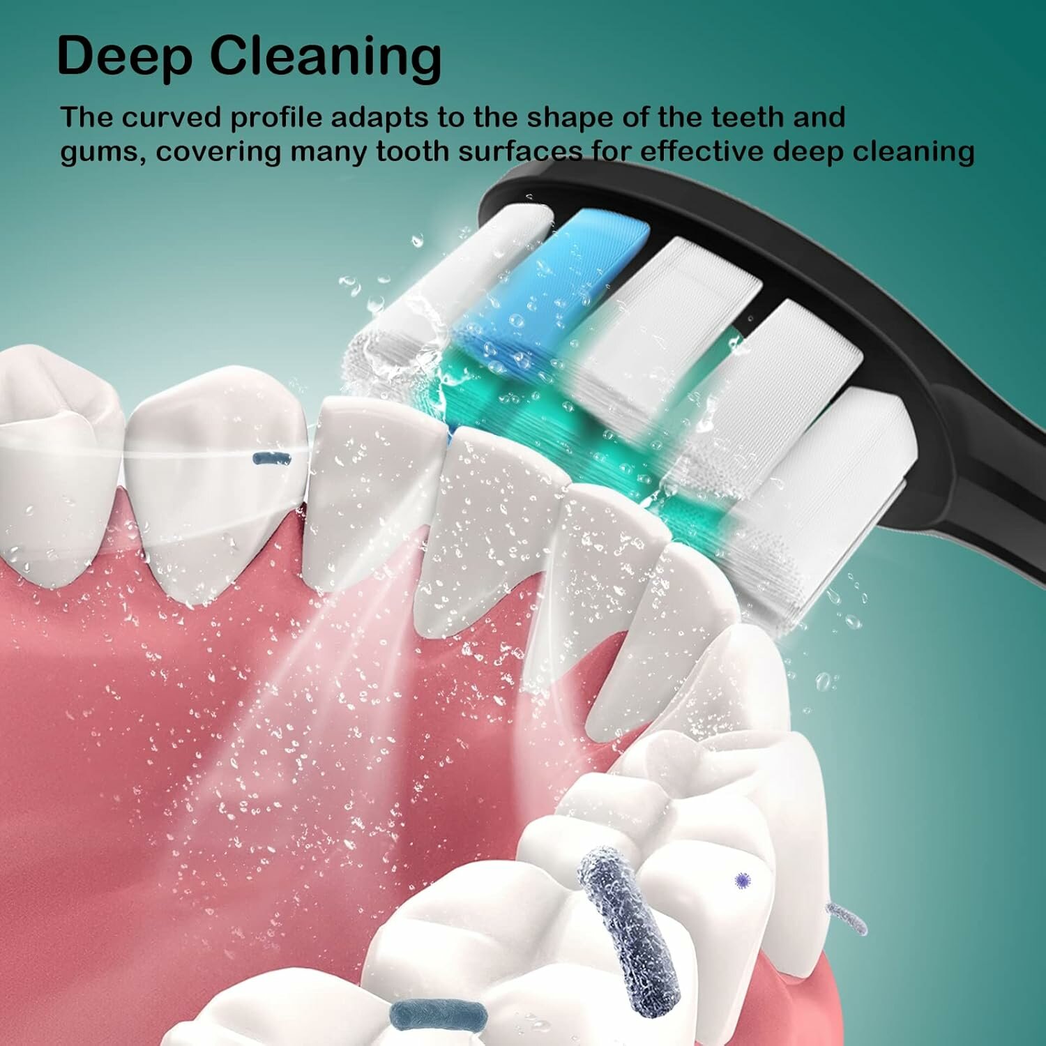 Набор насадок Philips HX6064/11 Sonicare W Optimal White с функцией подключения BrushSync 1 шт