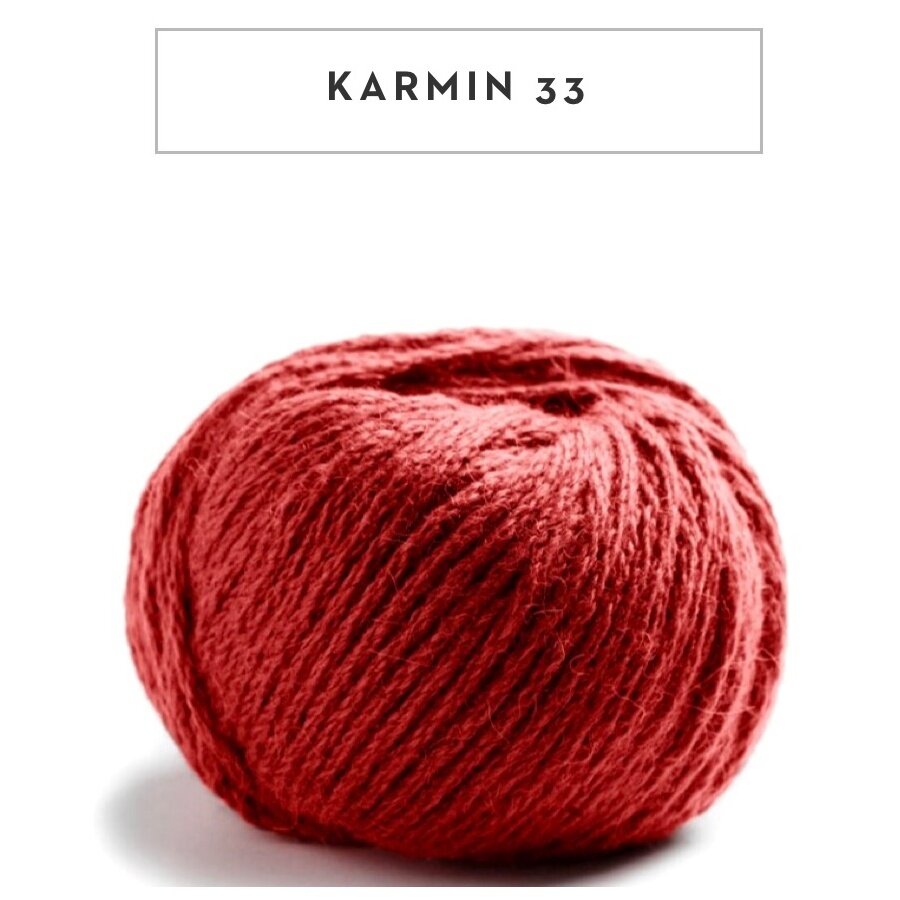 Puno /Пуно/ пряжа Lamana (60% альпака, 40% шерсть мериноса сверхтонкая), 50г/60м (33, *, karmin (кармин), красный)