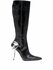 Ботинки DIESEL D-Ten&Half, размер 36 EU, black/black