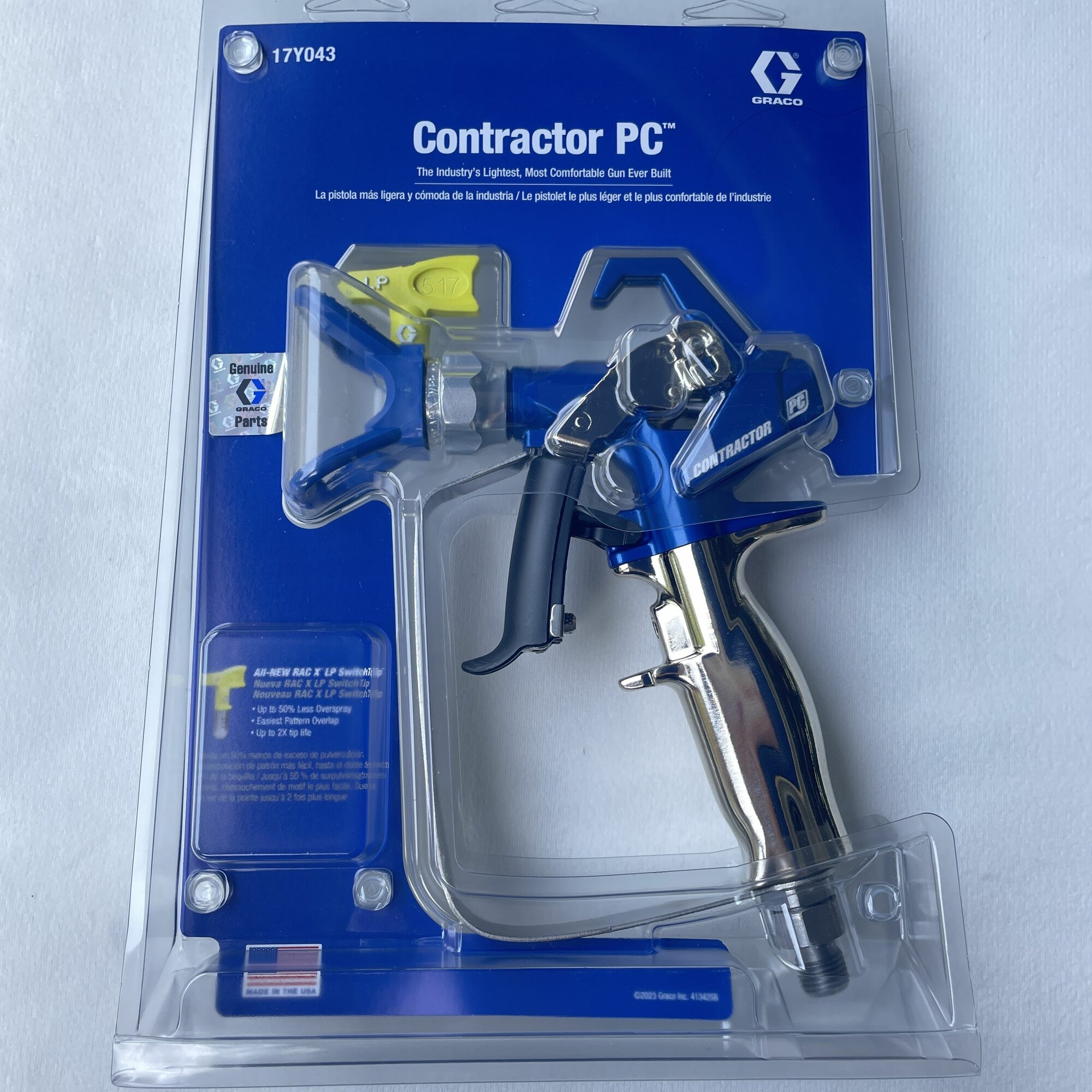 Пистолет Graco Graco 17Y043 с соплом LP517, импортированный из qx.