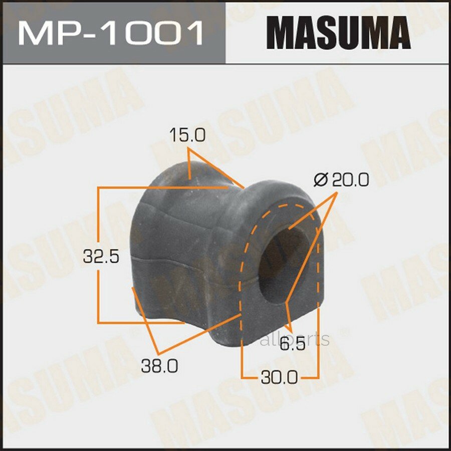 MASUMA MP-1001 Втулка стабилизатора TOYOTA AVENSIS MASUMA MP-1001