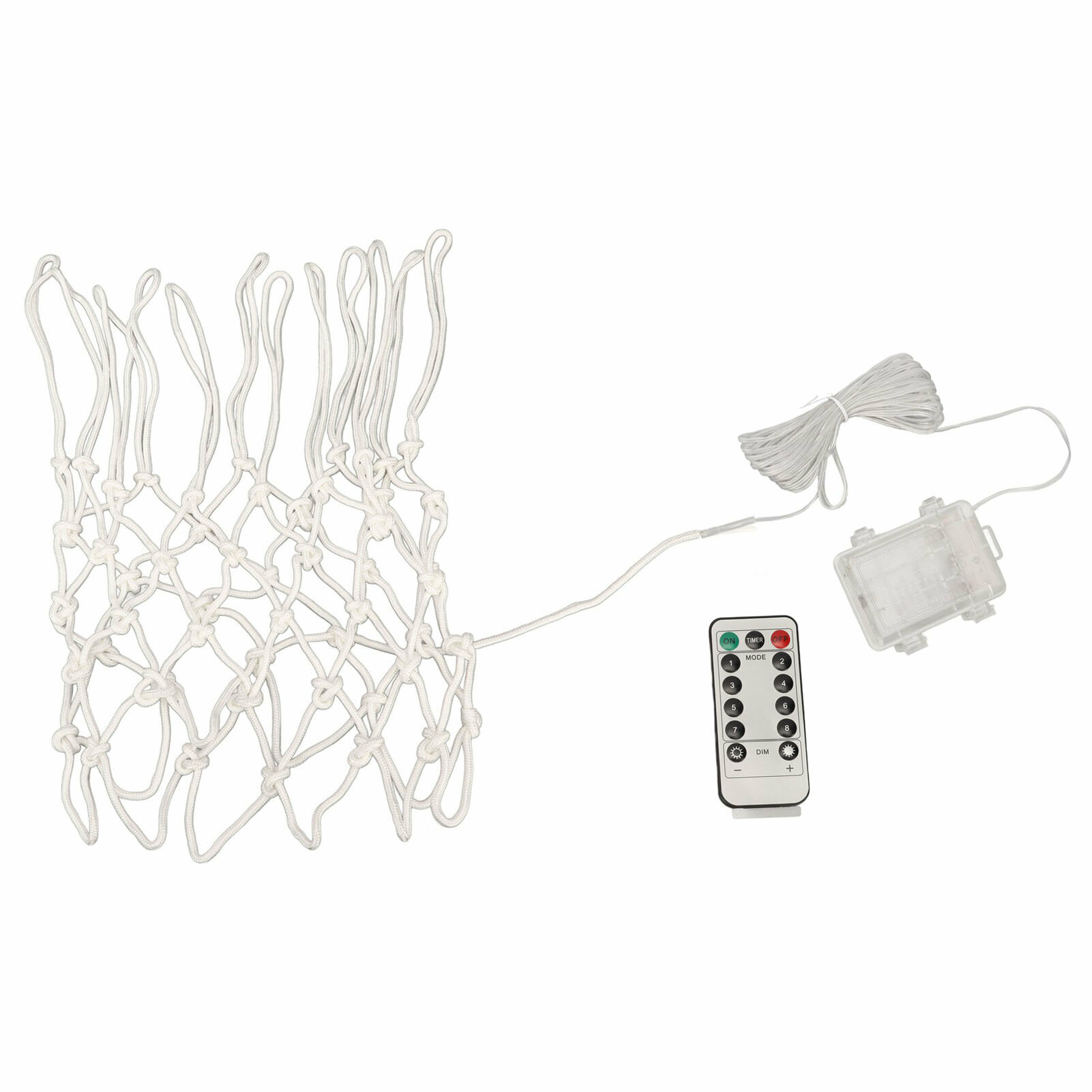 Светодиодная баскетбольная сетка с регулируемым пультом дистанционного управления, сменная лента для баскетбольной сетки для ночного использования на открытом воздухе.