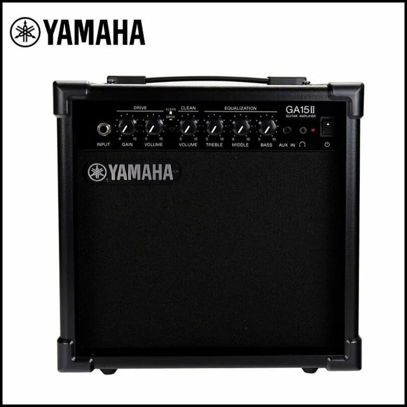 Многофункциональный портативный гитарный динамик Yamaha GA15II черный