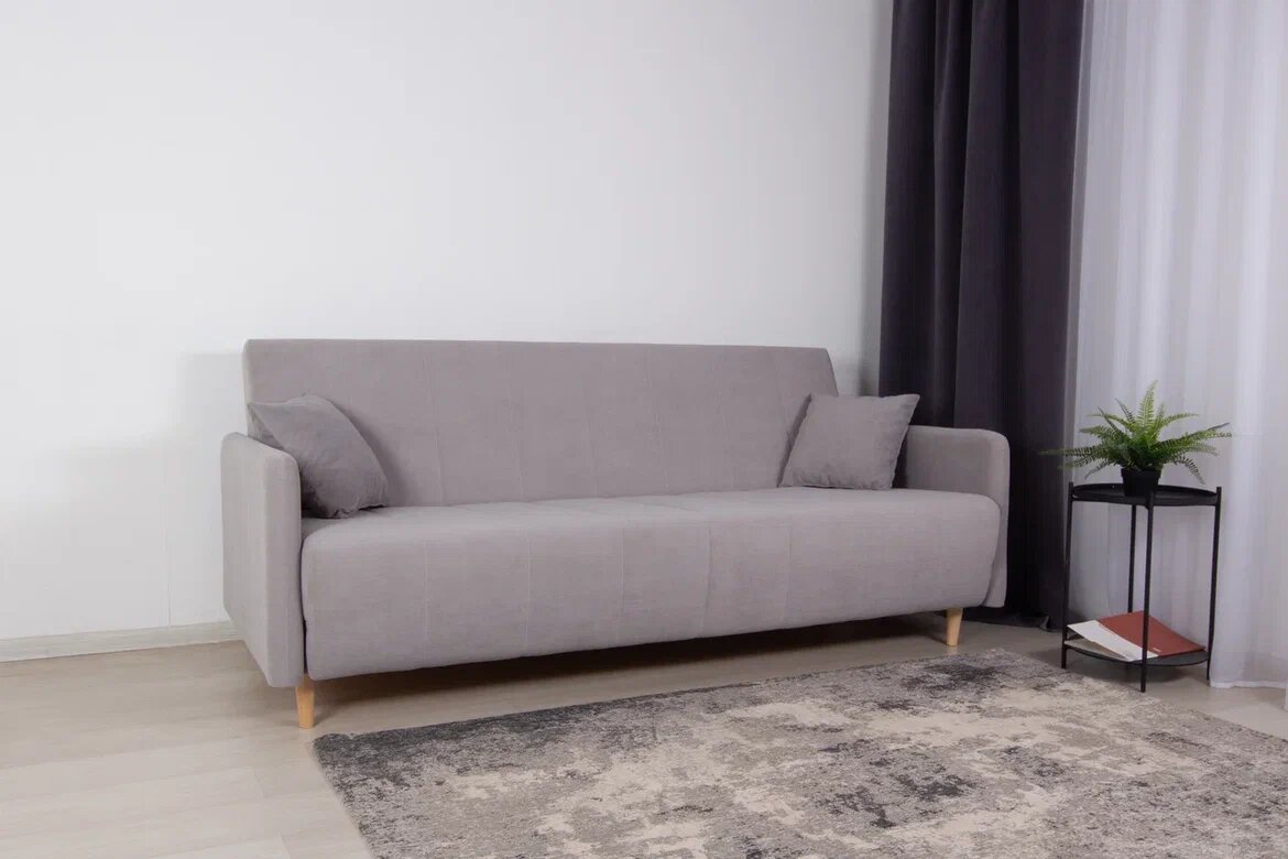 Диван-книжка Уют размером 210х100 на высоких ножках