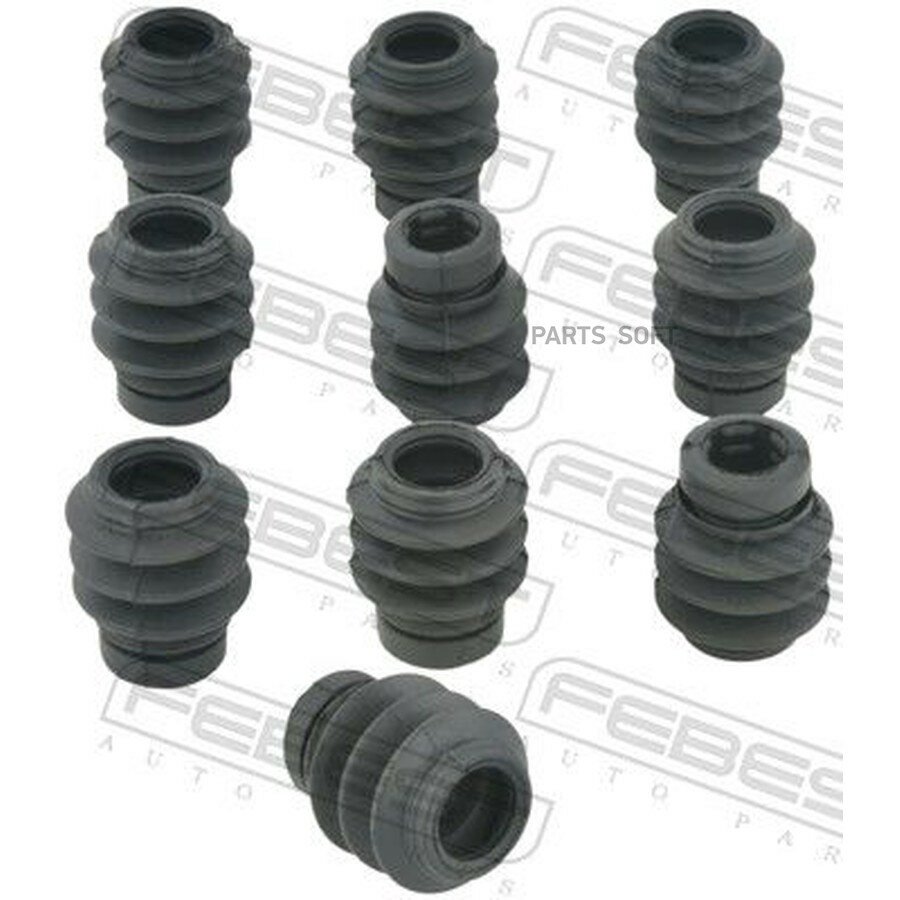 FEBEST Пыльник втулки направляющей суппорта тормозного переднего (10 шт. в упаковке)