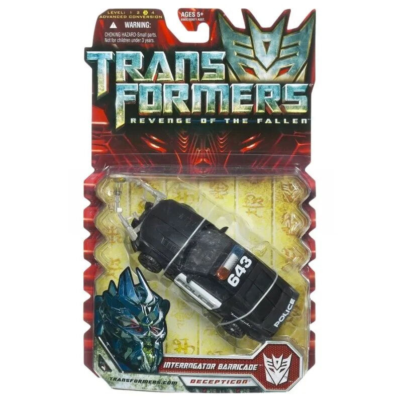 Трансформеры игрушки хасбро Deluxe Class Interrogator Barricade Transformers 2 ROTF Revenge of the Fallen