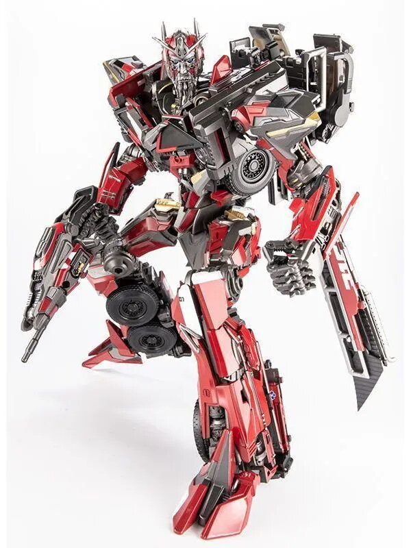 Трансформер OV-01 Сентинел Прайм (Sentinel Prime)-Увеличенная версия, с полным арсеналом, c подсветкой :32cm, Деформация два в одном, Роботы, Подарок мальчику, подарок коллекционеру