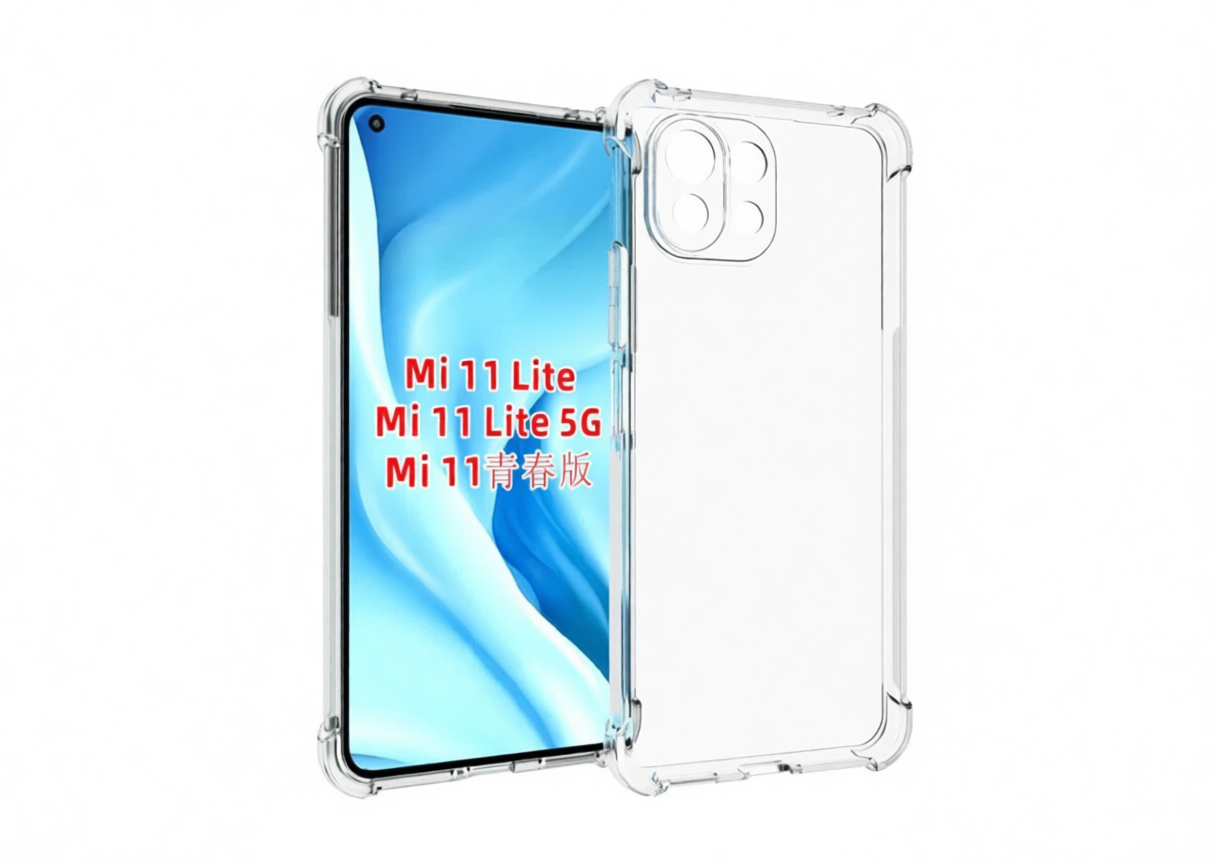 Чехол MyPads для Xiaomi Mi 11 Lite (NFC)/11 Lite 5G NE тонкая полимерная из мягкого качественного силикона прозрачная