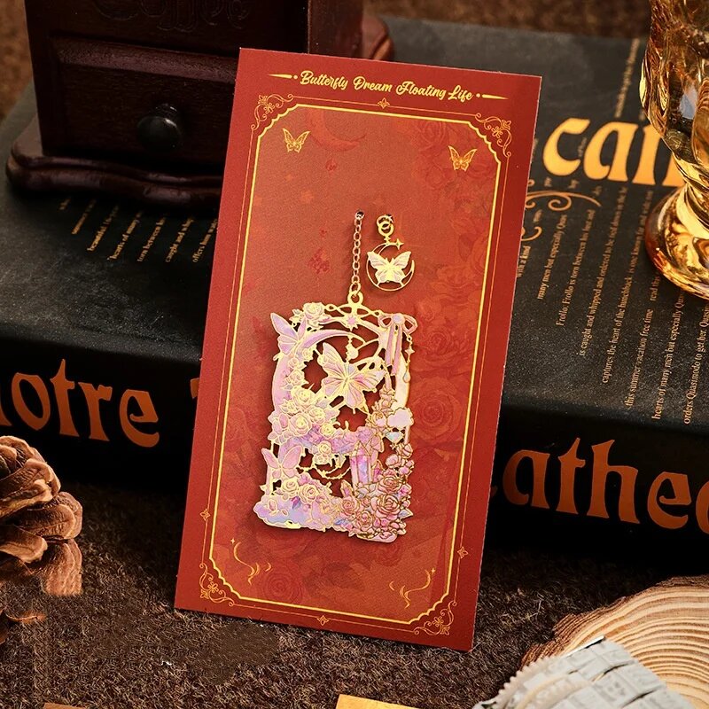 Металлическая закладка JESJELIU Dream Series, Pink