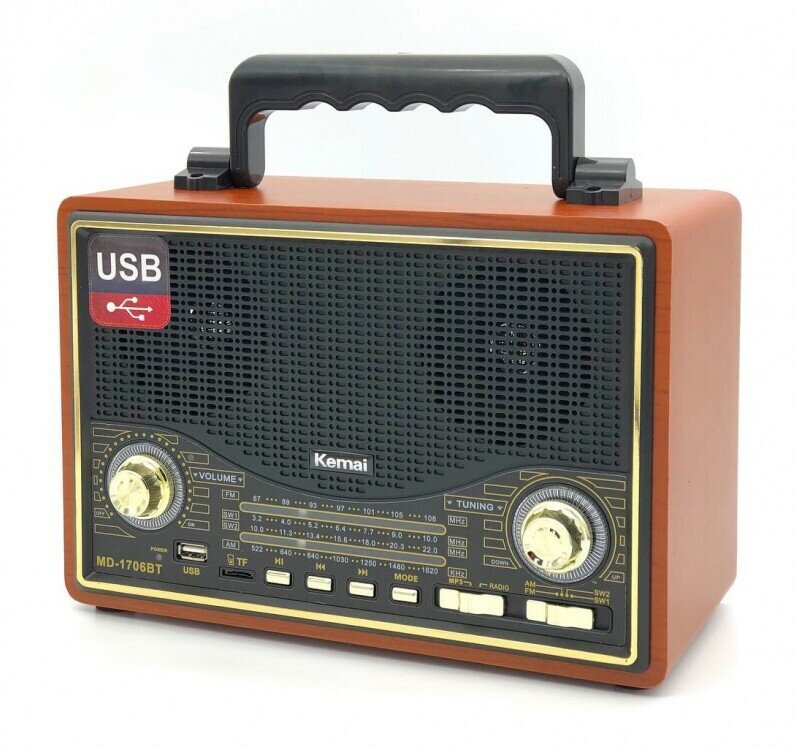 Радиоприемник в стиле ретро MD-1706BT