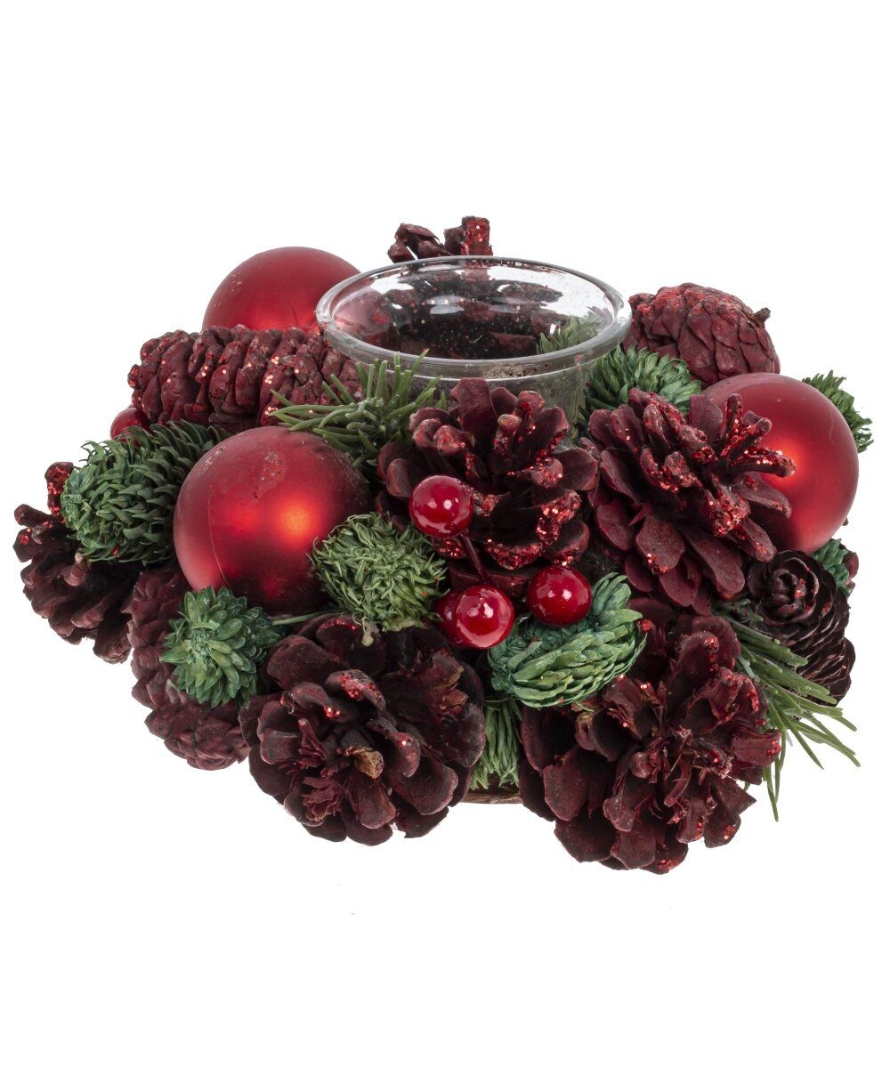 Подсвечник, L18 W18 H8 см