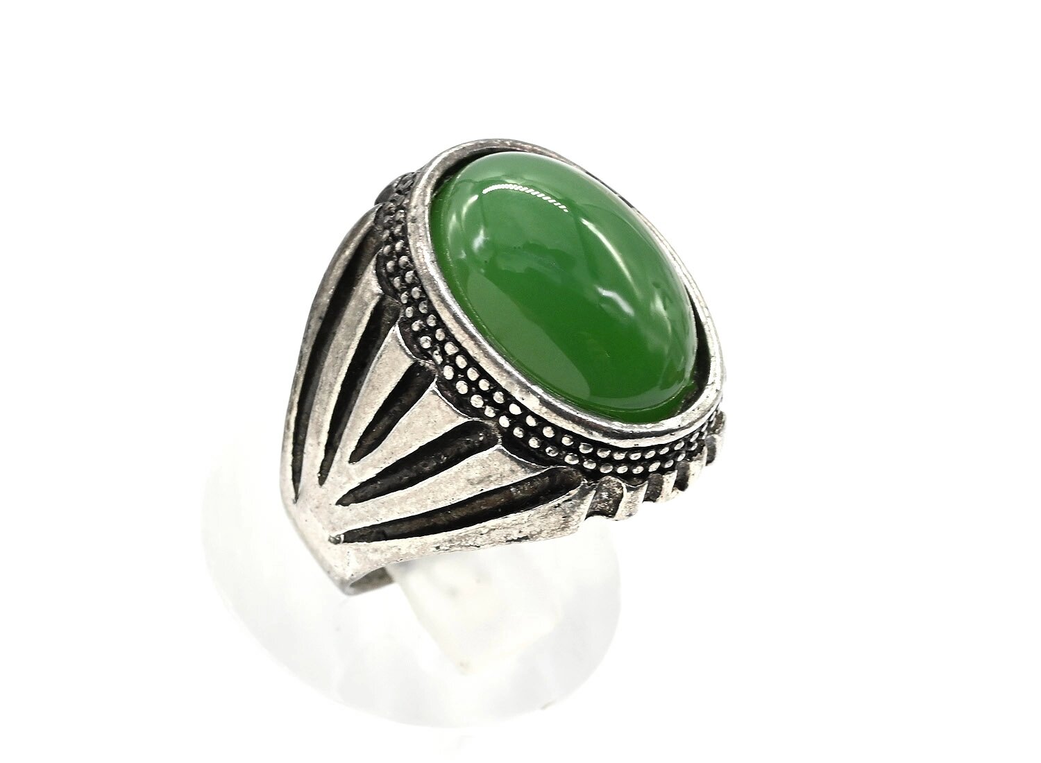 Кольцо, агат