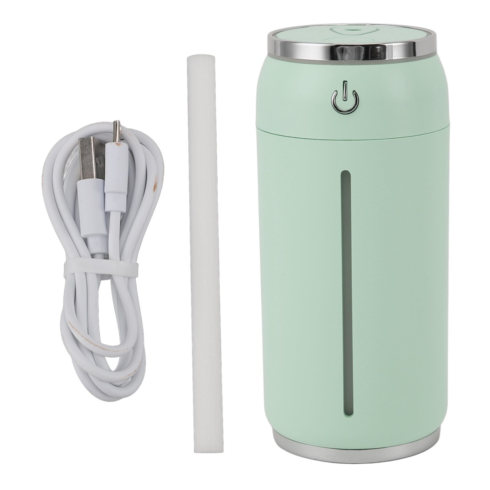 Mini Humidifier Compact Portable USB 7 Colors Light for Office Desk Bedroom Car Air Green