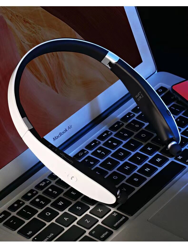 Наушники Bluetooth YM Mall на шее M235 складной стерео Bluetooth 5.0 спортивные музыкальные