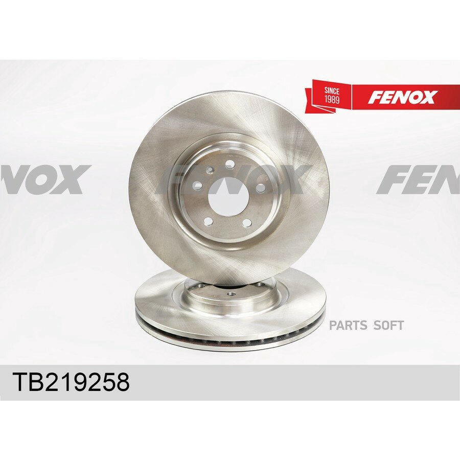 FENOX TB219258 Диск тормозной ()