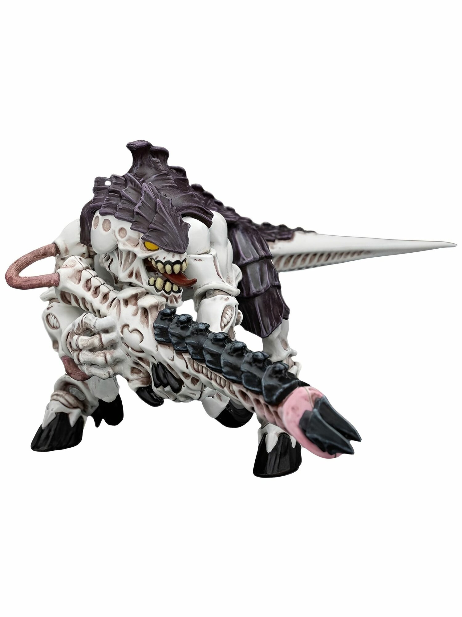 Подвижная фигурка JOYTOY Warhammer 40K Tyranids Hive Fleet Leviathan Termagant with Spike Rifle коллекция игрушек