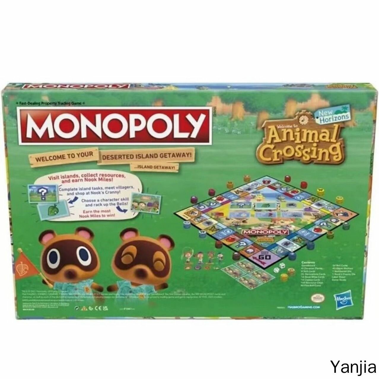 Настольная игра Монополия Animal Crossing, семейная игровая игрушка для дома — фото 1