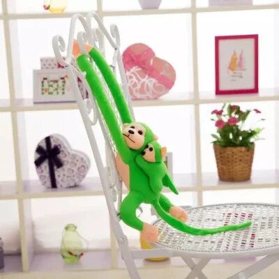 Плюшевая обезьяна Feromey 70 см Зеленый, green