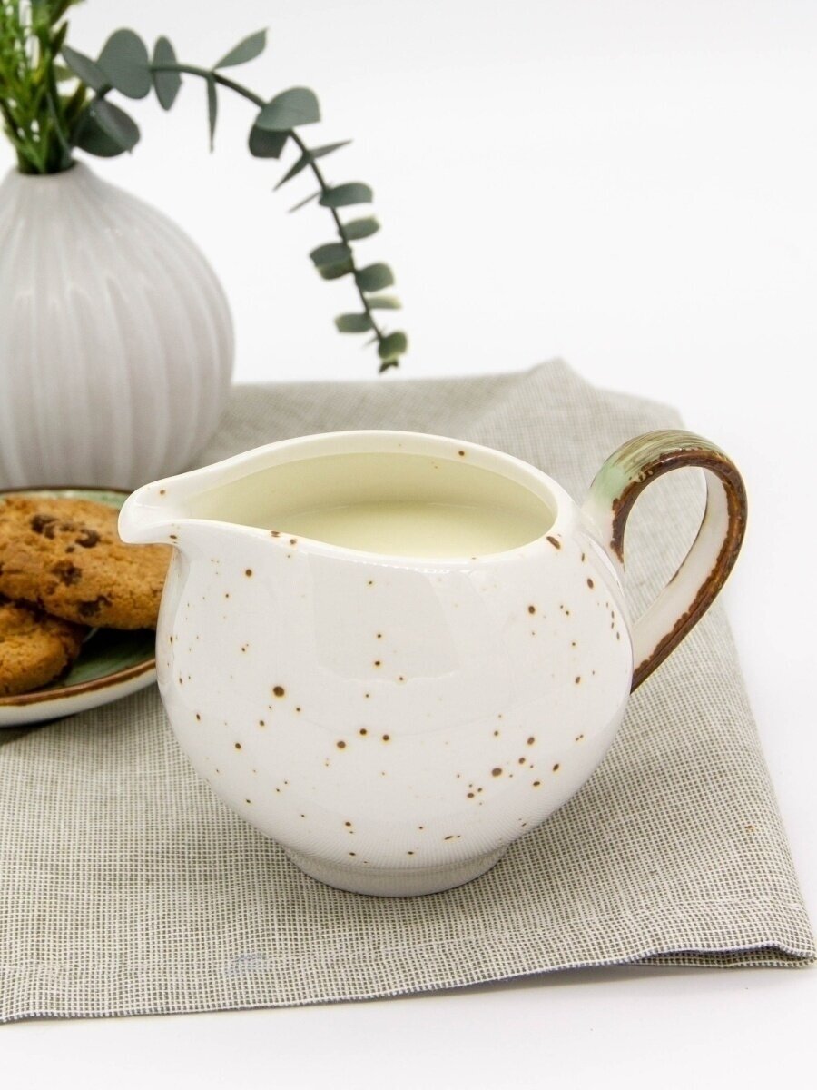 Молочник Fusion Blue Lake, сливочник, соусник, чахай, 200 мл