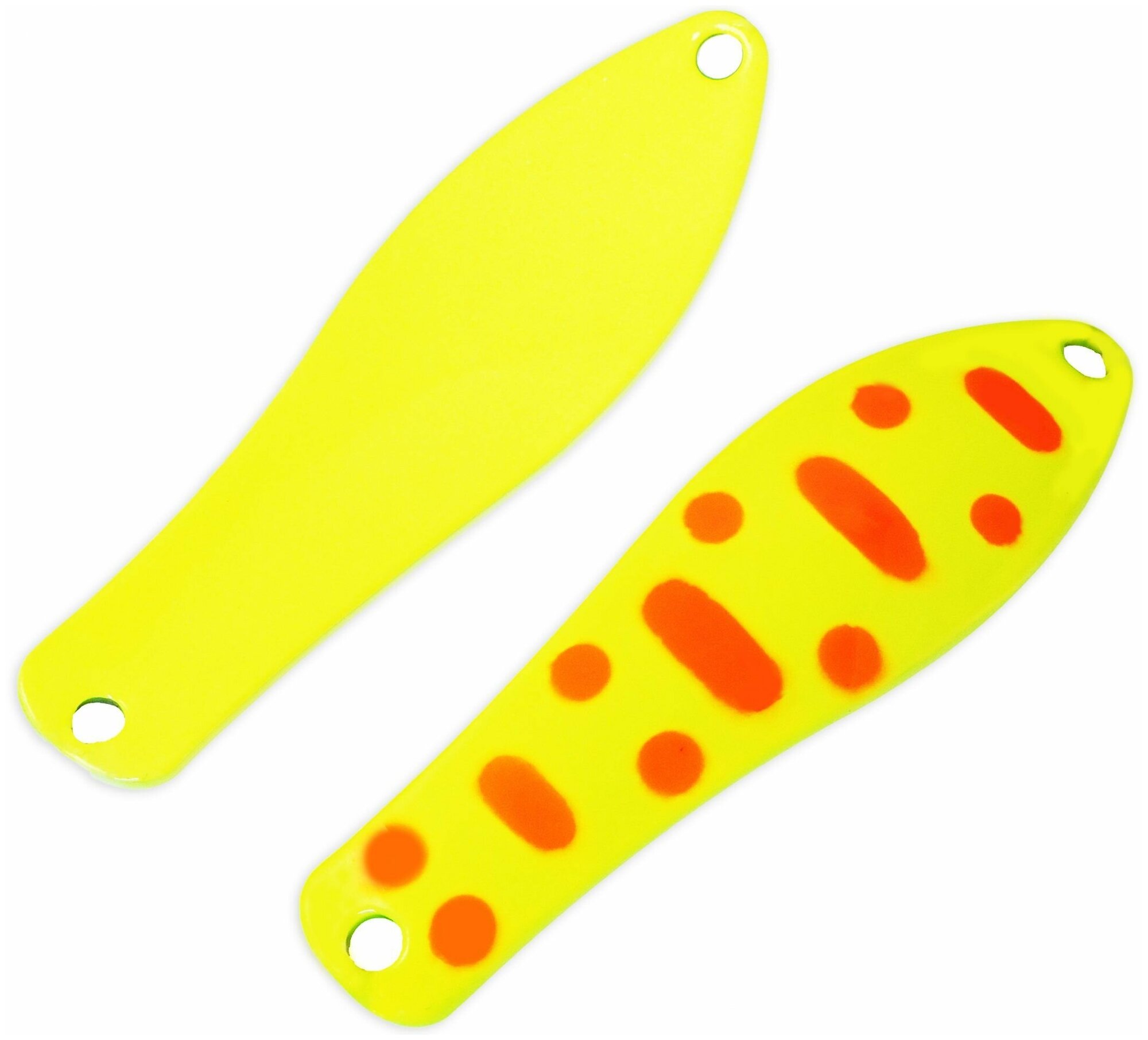 Блесна для рыбалки Зябликов Fly Fish 7гр. 5см. с тройником колебалка fluo