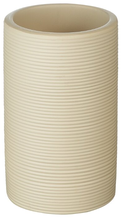 Стаканчик RIDDER Roller настольный, полирезин, бежевый 2105109
