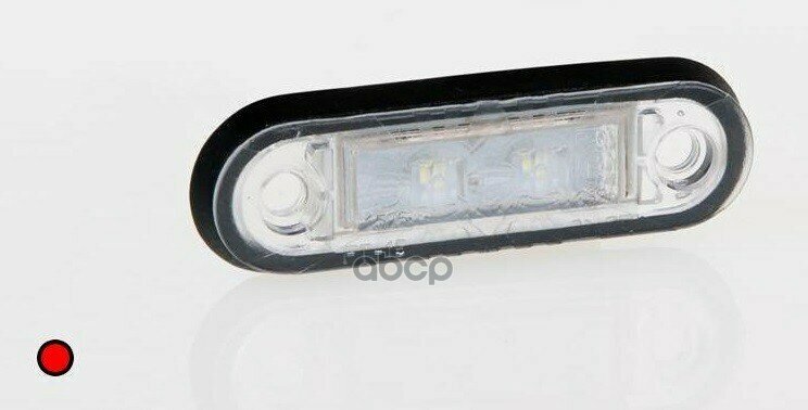 Фонарь габаритный! красного цвета, LED с проводом 0.5м Fristom арт. FT015CLED