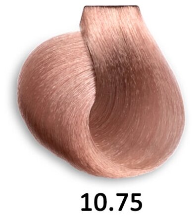 Краска для волос Ollin Professional Platinum Collection Перманентная крем-краска 100 мл, Цвет 10-75 Светлый блондин коричнево-махагоновый